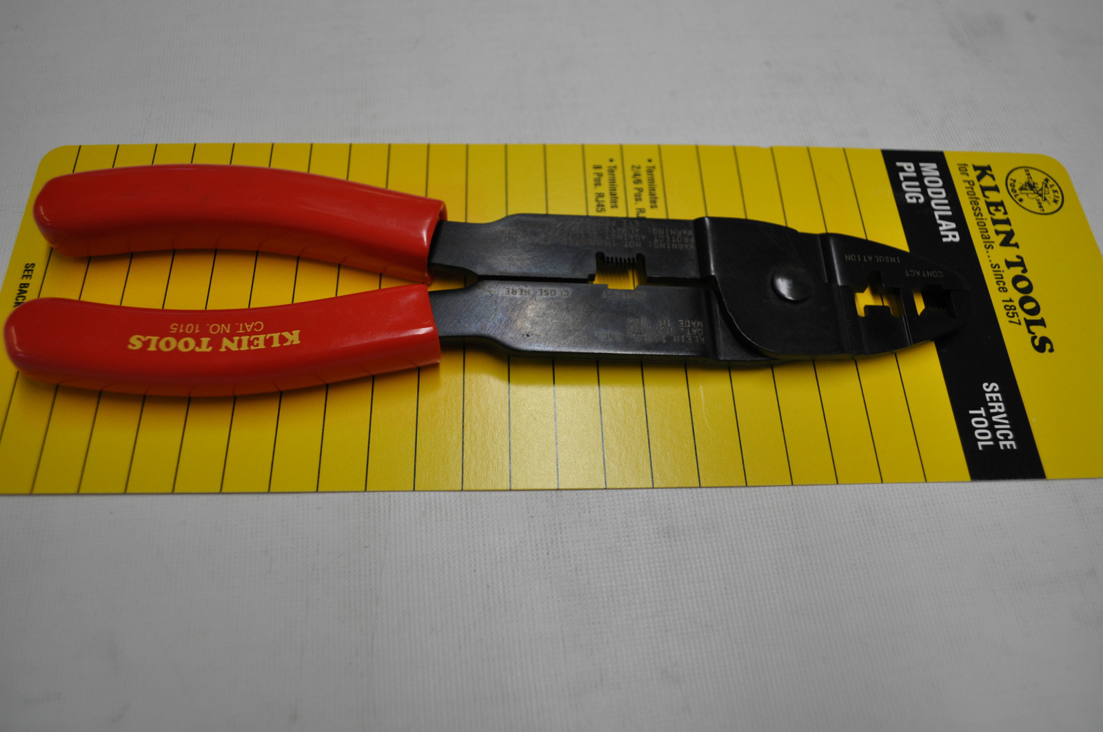 Klein Tools 1015 Crimping tool for Modular Plug Connectors Service ...